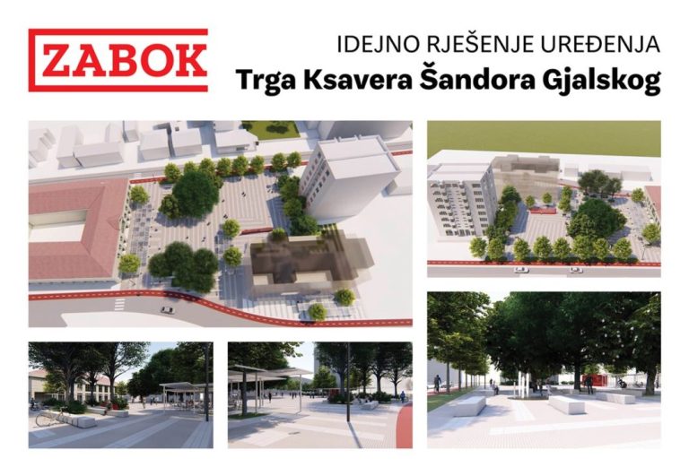 Uspostava zelene infrastrukture u gradu Zaboku uređenjem trga Ksavera ...